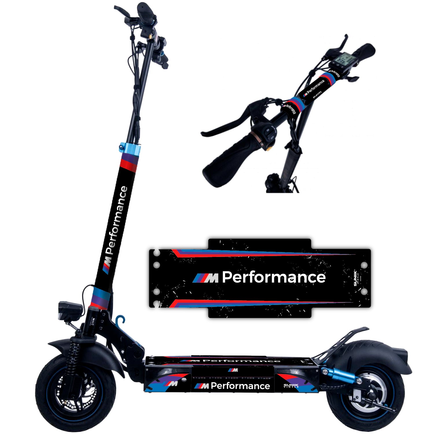 Vinil BMW Performance Para Smartgyro Trotinetech Vinil BMW Performance Para Smartgyro Trotinetech